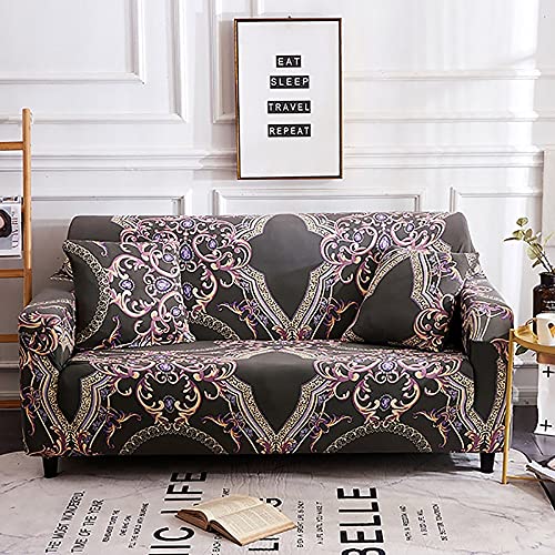 Couch Cover Elastic Geometric Patterns Sofa Cover Slipcovers Sofa Slipcover Home Decoration Sofa Protector A8 4 Seater