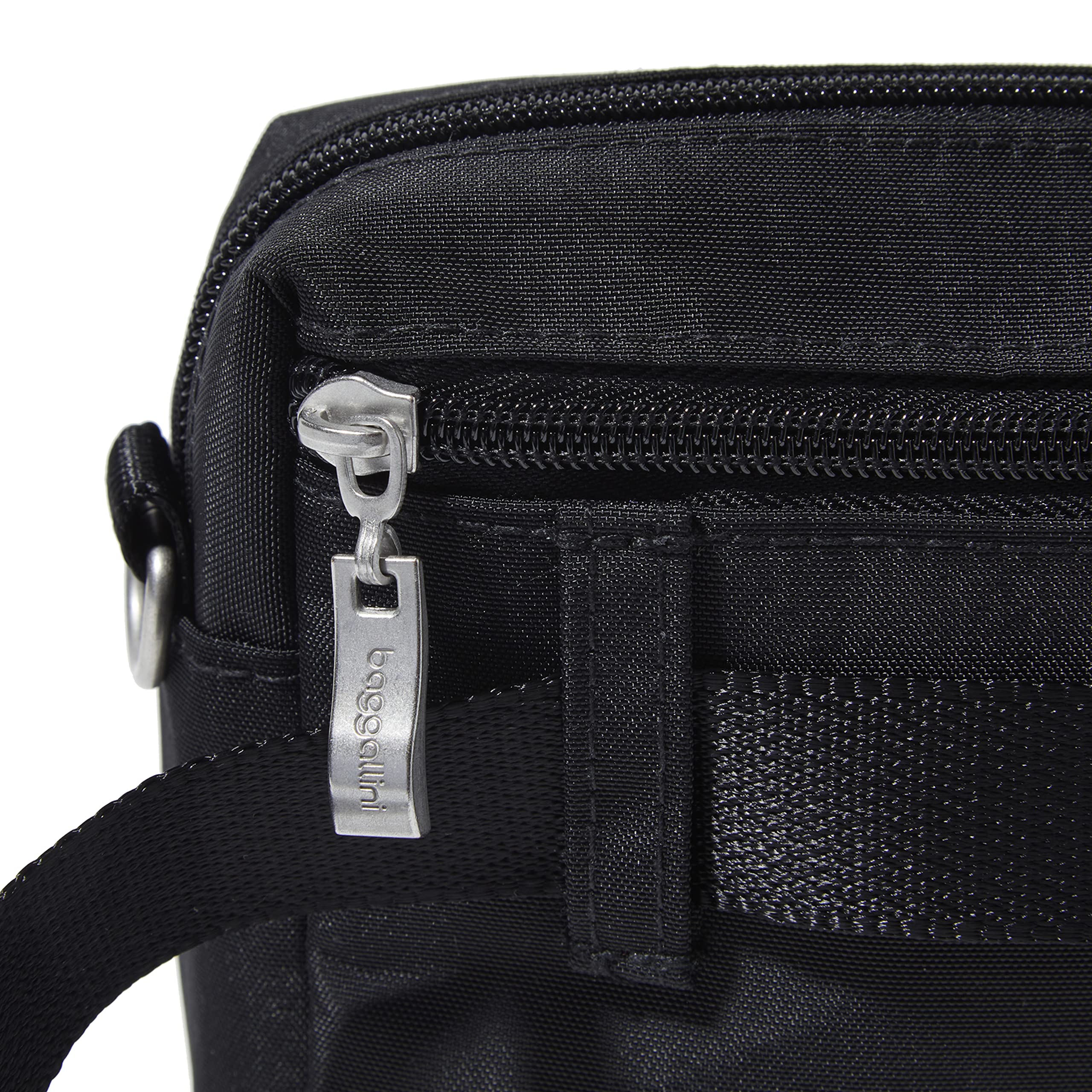 Baggallini Womens 2-in-1 2 in 1 Convertible Belt Bag, Black, One Size US