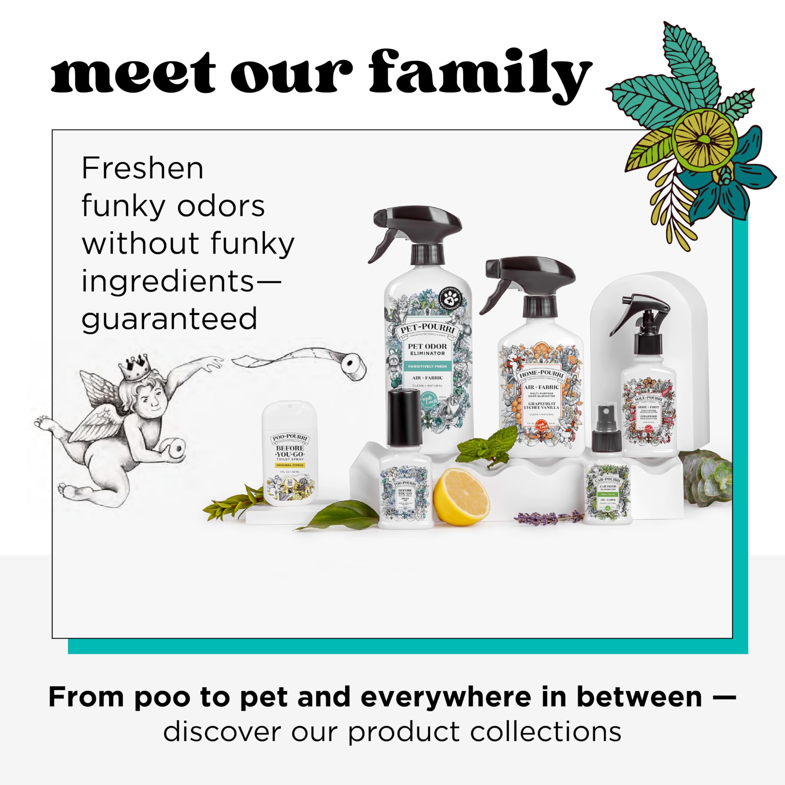 Poo-Pourri Before-You-go Toilet Spray, Original Citrus Scent, 1.4 Fl Oz