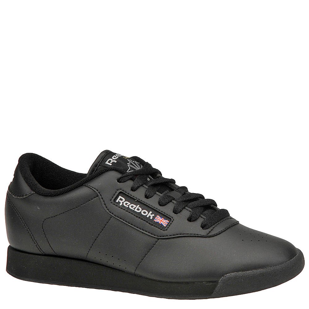 Reebok Women's Princess Sneaker, Black, 6 W