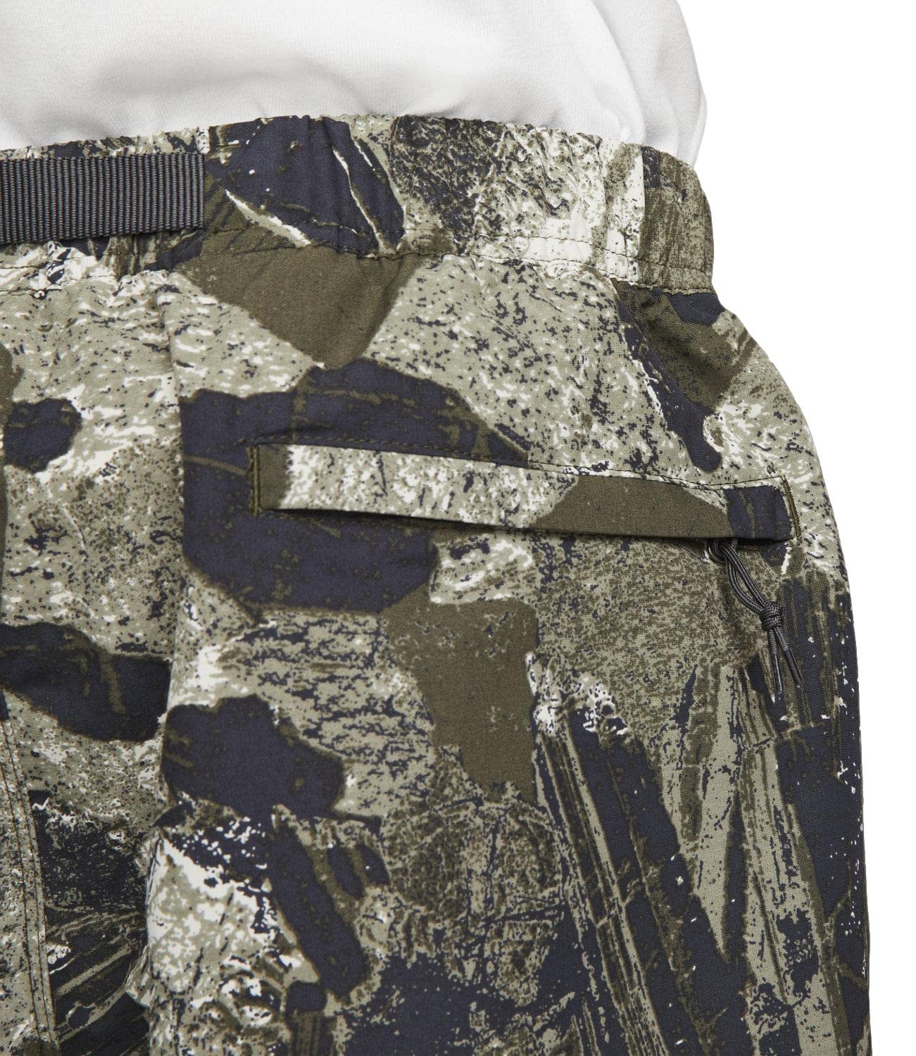 Nike ACG 'Snowgrass' Men's Printed Hiking Shorts (as1, Alpha, l, Regular, Regular, Cargo Khaki/Dark Smoke Grey/Summit White)