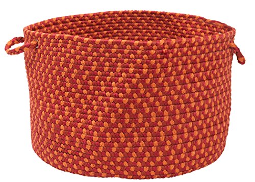 Colonial Mills Montego Utility Basket, 14 by 10-Inch, Bonfire