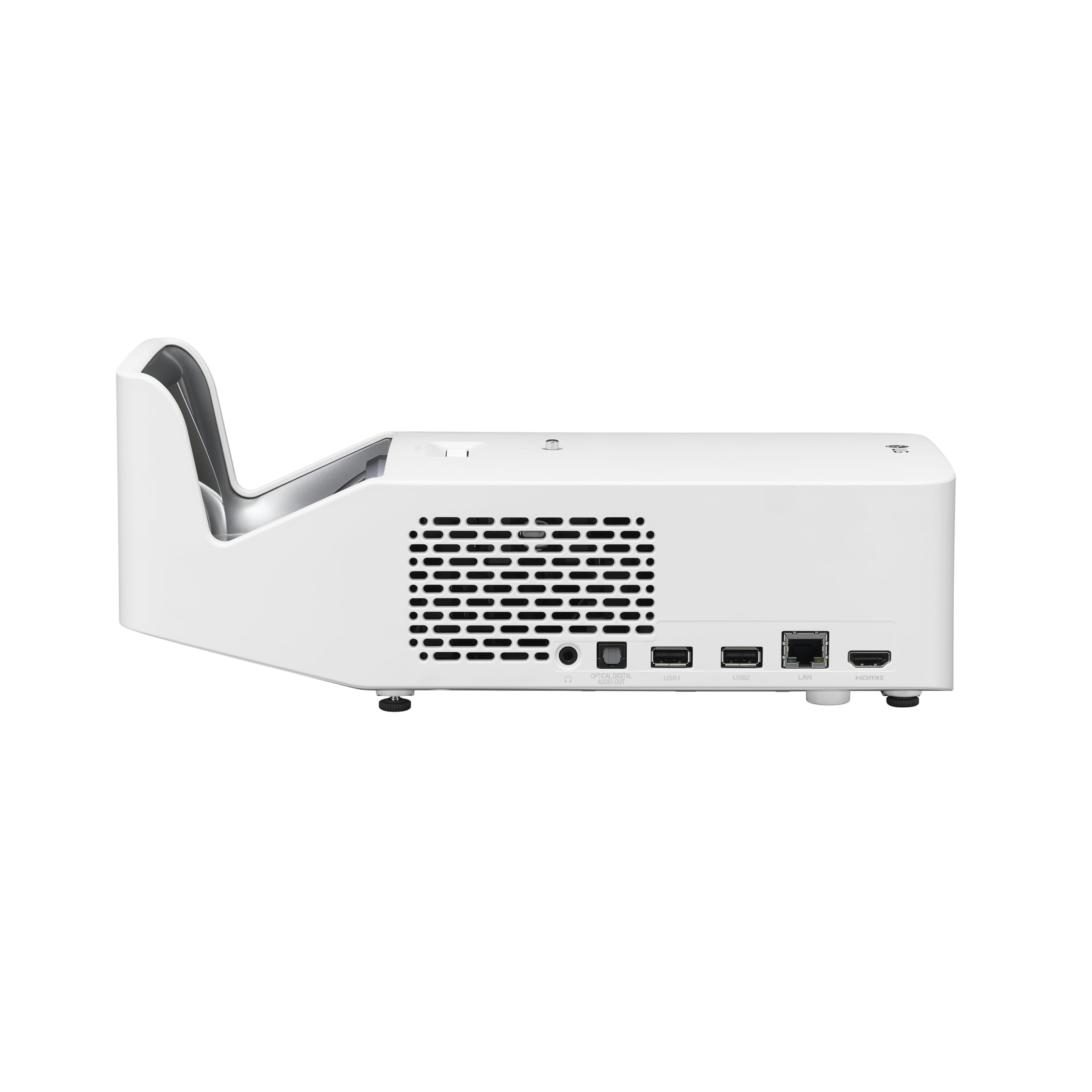 LG HF65LA 100” Full HD (1920 x 1080) Home Theater CineBeam Ultra Short Throw Projector, 1000 ANSI Lumen, Bluetooth Sound Out, Wireless Connection - White