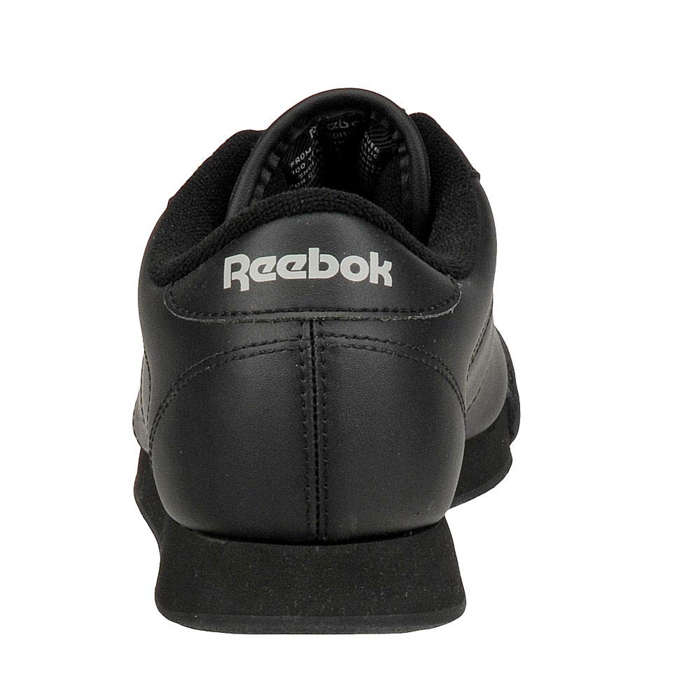 Reebok Women's Princess Sneaker, Black, 6 W
