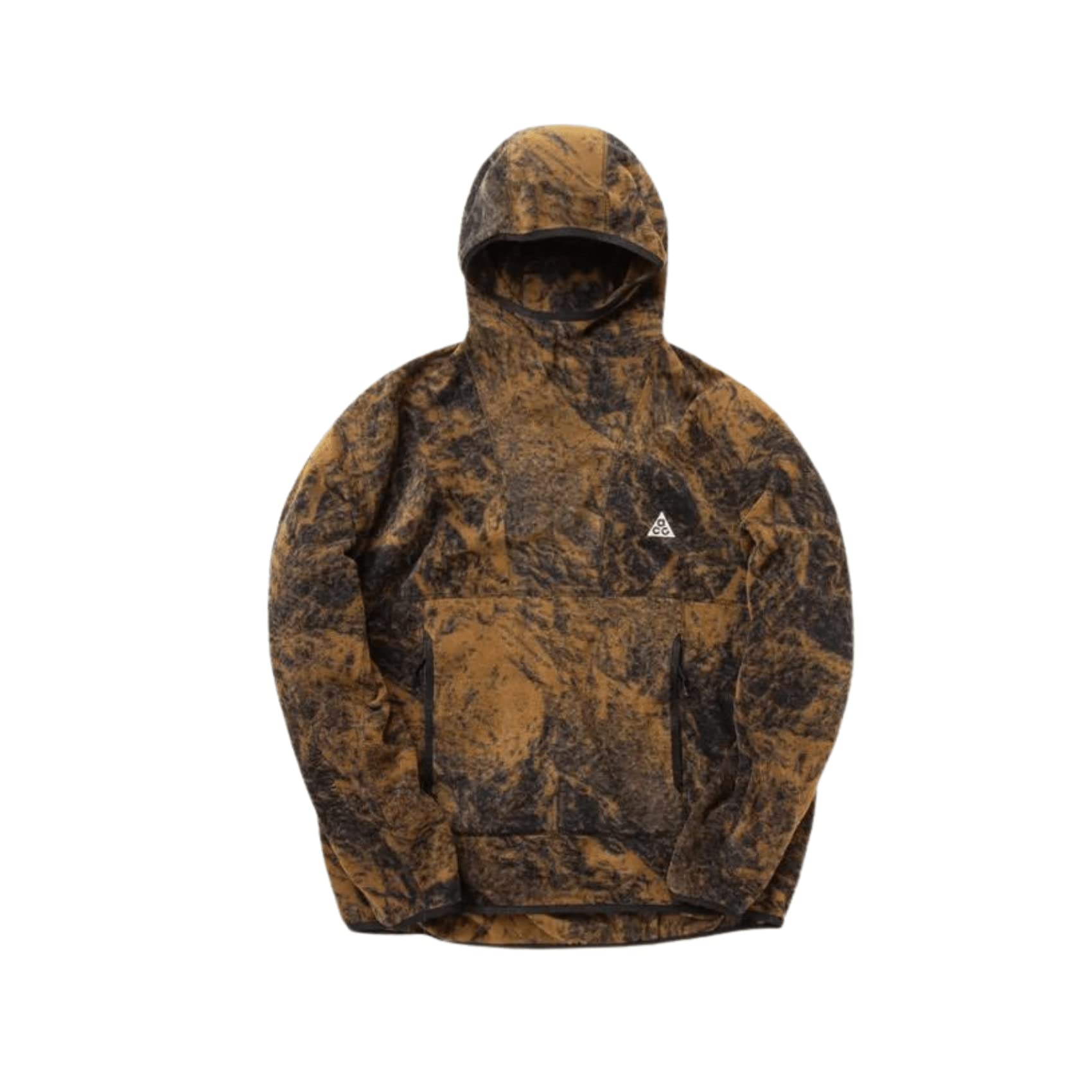 Nike ACG Therma-FIT Wolf Tree Men's Graphic Pullover Hoodie (as1, alpha, m, regular, regular, Standard, Hazel Rush/Black/Summit White, Medium)