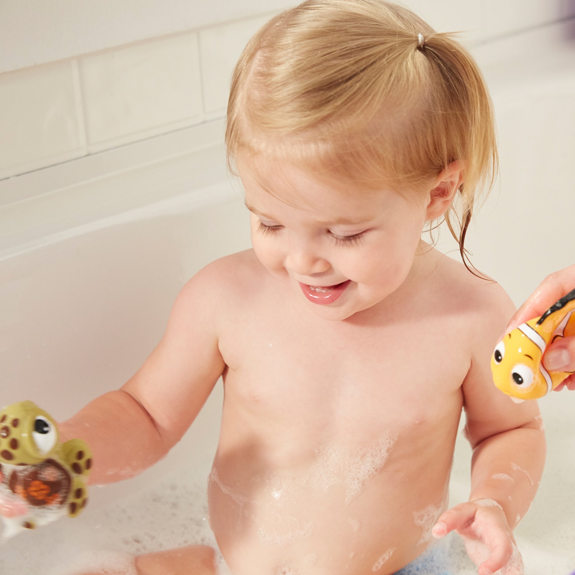 The First Years Disney Finding Nemo Baby Bath Squirt Toys for Sensory Play