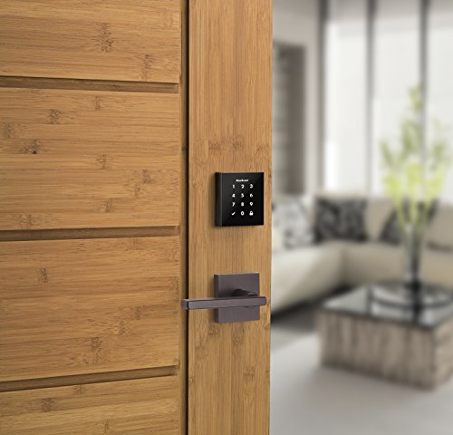 Kwikset Obsidian Keyless Touchscreen Electronic Deadbolt in Venetian Bronze