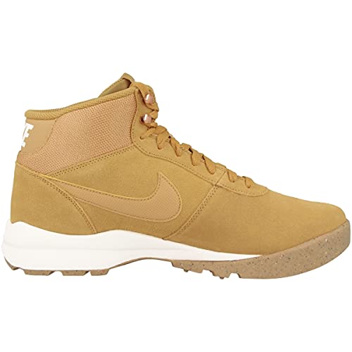 Nike Hoodland Suede Mens Boots Haystack/Sail/Gum Light Brown 654888-727 (9.5 D(M) US)