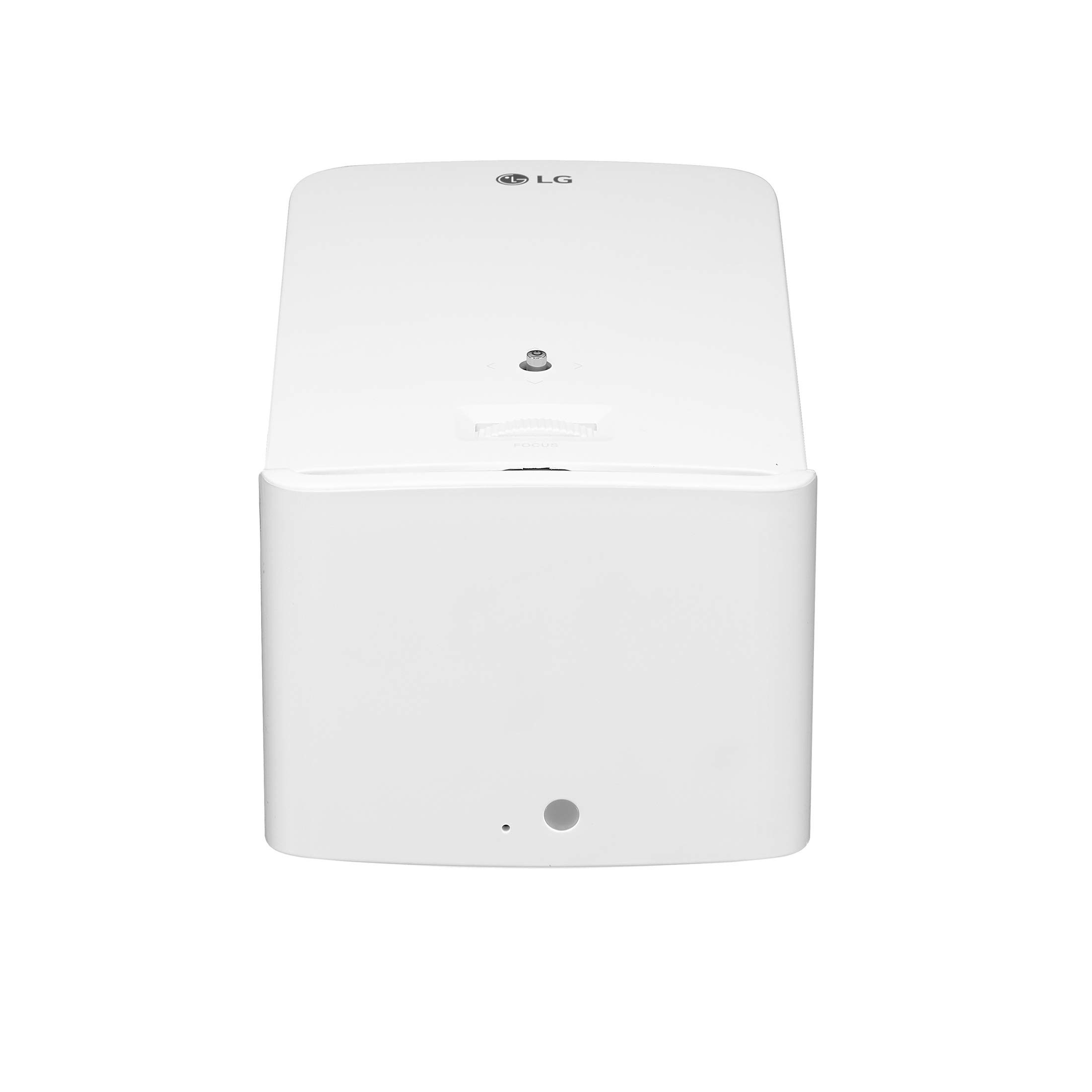 LG HF65LA 100” Full HD (1920 x 1080) Home Theater CineBeam Ultra Short Throw Projector, 1000 ANSI Lumen, Bluetooth Sound Out, Wireless Connection - White