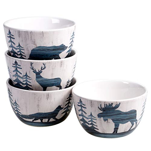 Certified International Fluidity Lodge 16 piece Dinnerware Set, Service for 4