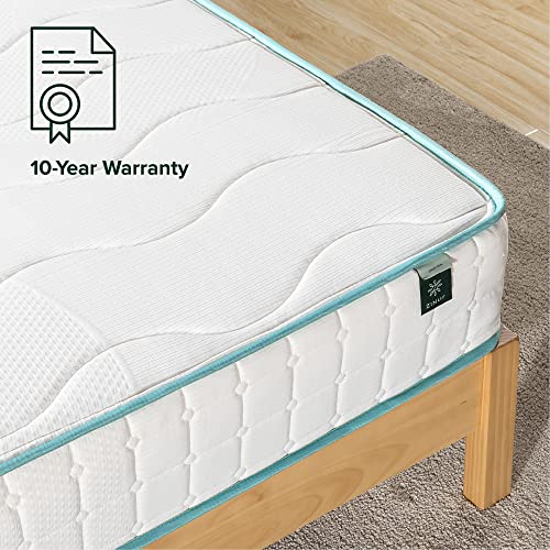 Zinus 10 Inch Tight Top Spring Mattress / Innerspring Mattress / CertiPUR-US Certified / Mattress-in-a-Box, Full