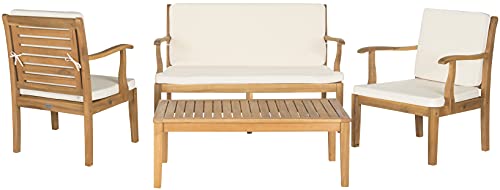 Safavieh 4-Piece Outdoor Collection Fresno Patio Set