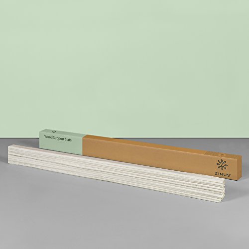 ZINUS Compack Fabric Covered Wood Slats / Bunkie Board / Box Spring Replacement, Twin