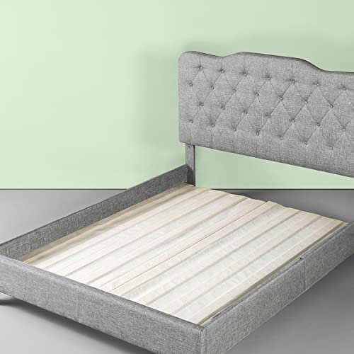 ZINUS Compack Fabric Covered Wood Slats / Bunkie Board / Box Spring Replacement, Twin