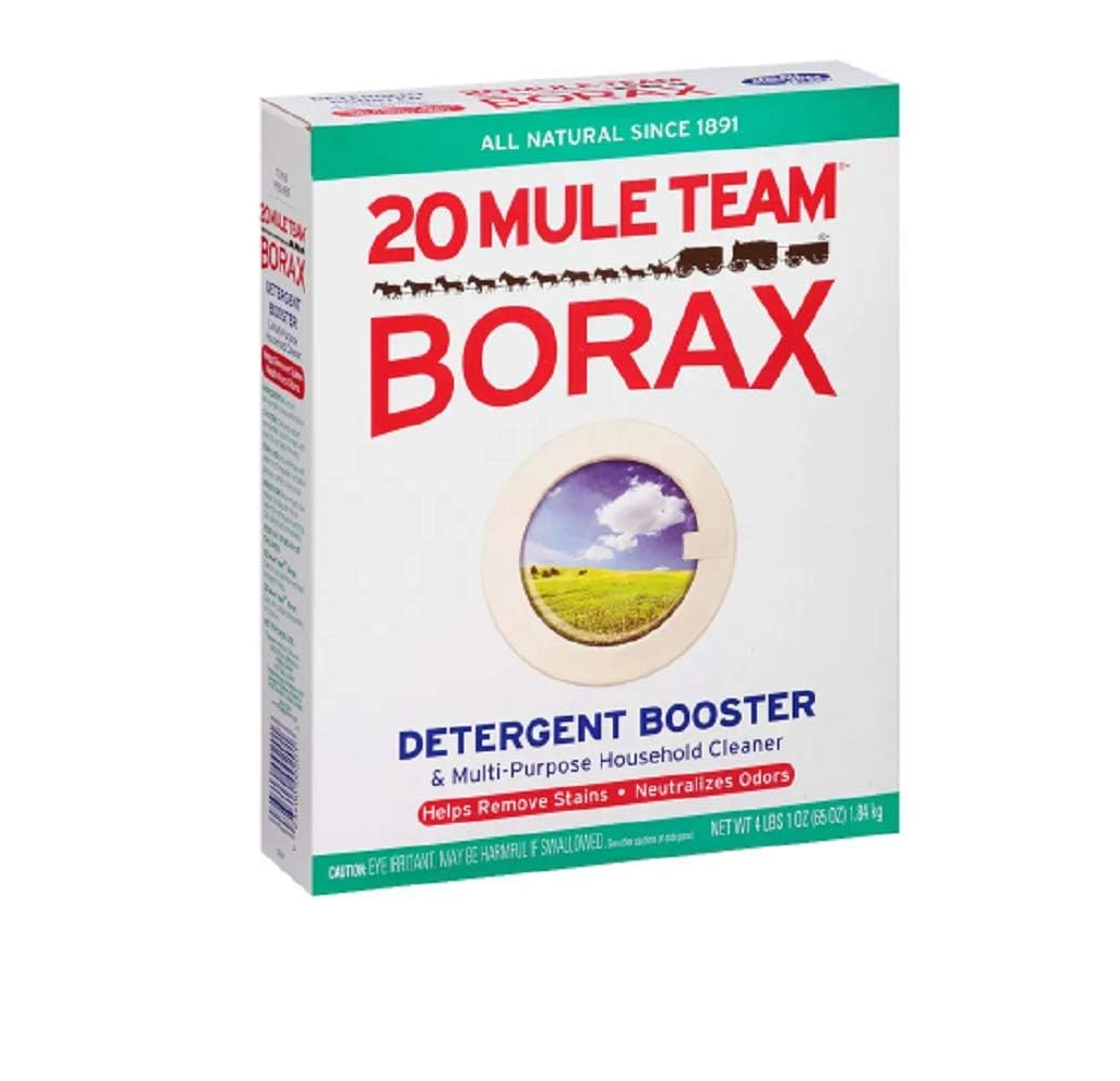 20 Mule Team Borax Laundry Booster, 65 Ounce (Pack of 4)