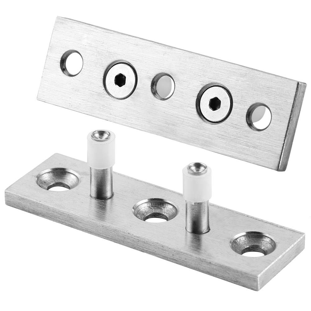 Haofy Door Bottom, Household Barn Door Floor, Floor Roller Hardware Fittings for Sliding Barn Door