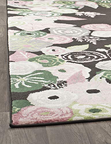Rugs America Onyx & Pink Blooms Transitional Rug Royal Blossom Pink Onyx VA35C 2'0"X4'0" Area Rug