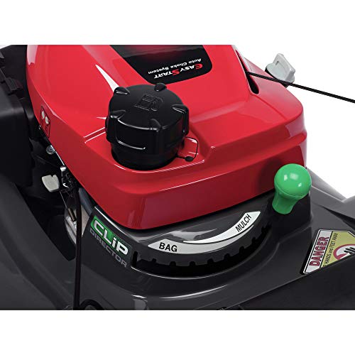 Honda 664140 HRX217HZA GCV200 Versamow System 4-in-1 21 in. Walk Behind Mower with Clip Director, MicroCut Twin Blades, Roto-Stop (BSS) and Electric Start