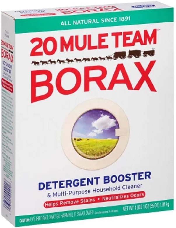 20 Mule Team Borax Laundry Booster, 65 Ounce (Pack of 4)