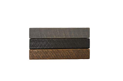 Joel's Antiques & Reclaimed Decor 3" x 7" Rustic, Mountable Floating Mantel Shelf (Weathered Wood, 84")