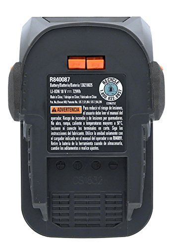 Ridgid Genuine OEM R840087 18V Hyper Lithium-Ion 4AH Single Battery