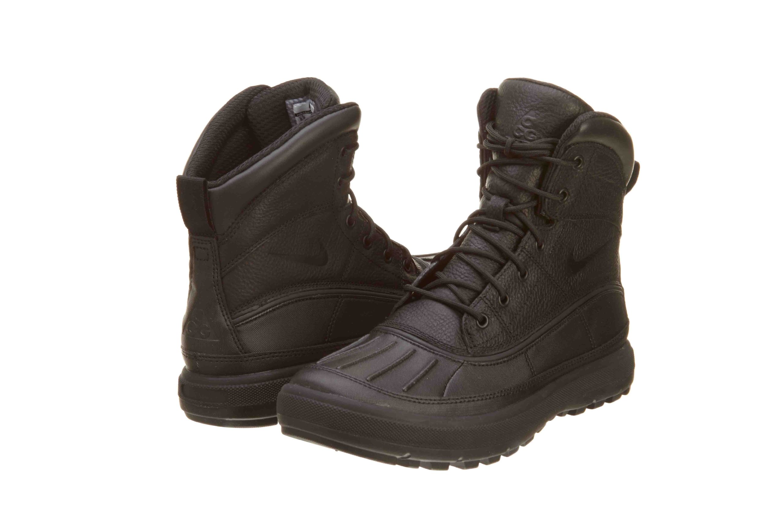 Nike Woodside II Mens Hi Top Boots 525393 Sneakers Trainers (UK 11 US 12 EU 46, Black Black Black 090)