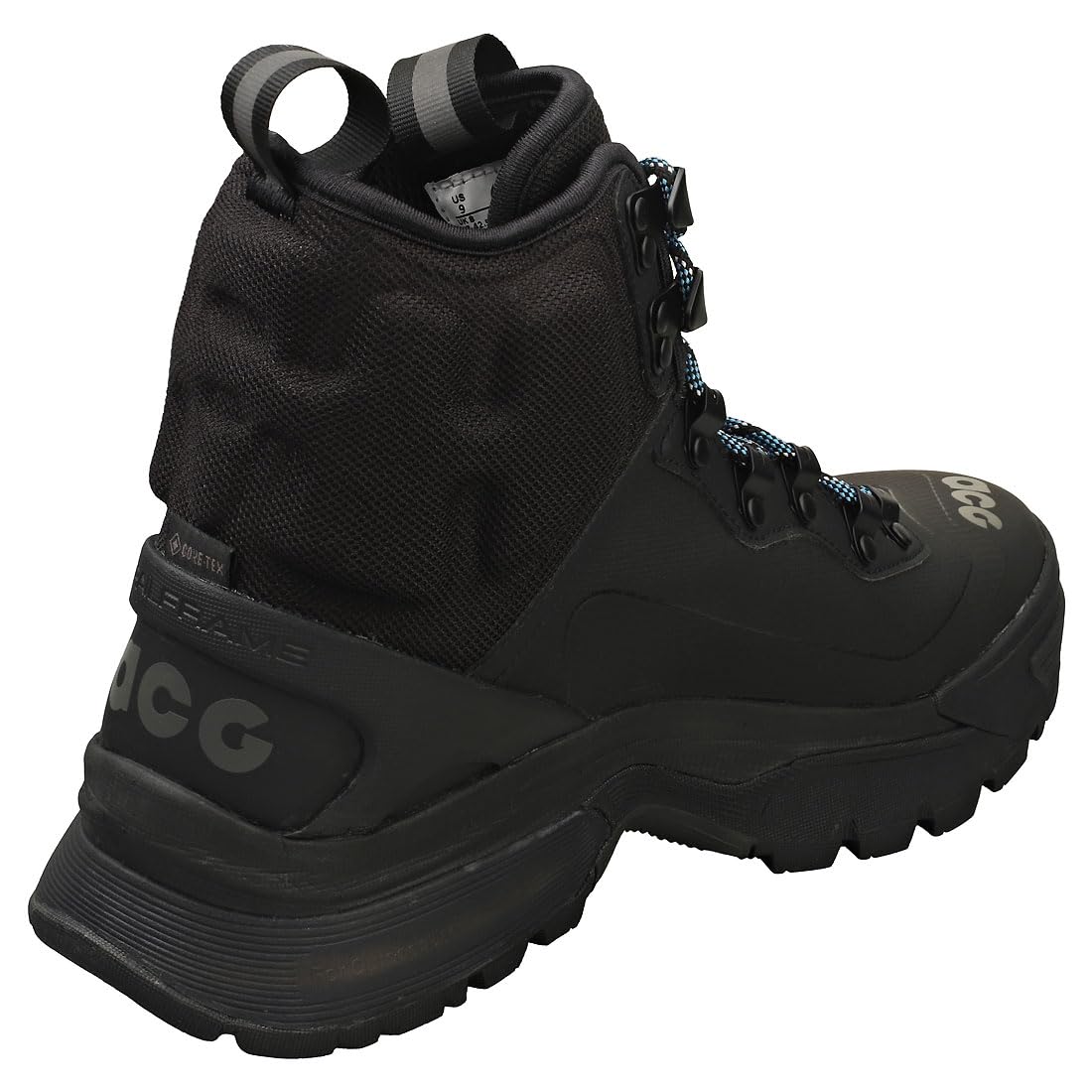 Nike ACG Air Zoom Gaiadome Gore-TEX Shoes Size -8 Black/Black