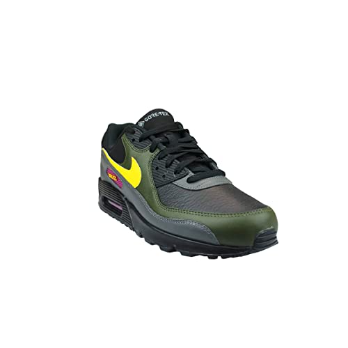 Nike Air Max 90 GTX Mens Shoes Size-9, Black/Yellow/Gray