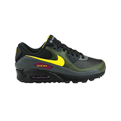Nike Air Max 90 GTX Mens Shoes Size-9, Black/Yellow/Gray