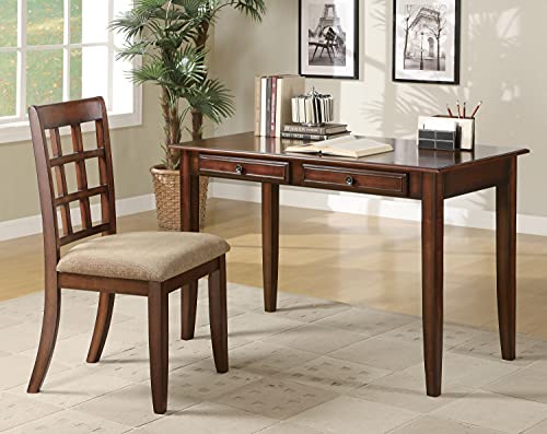 Coaster Home Furnishings 2pc Desk Set Brown