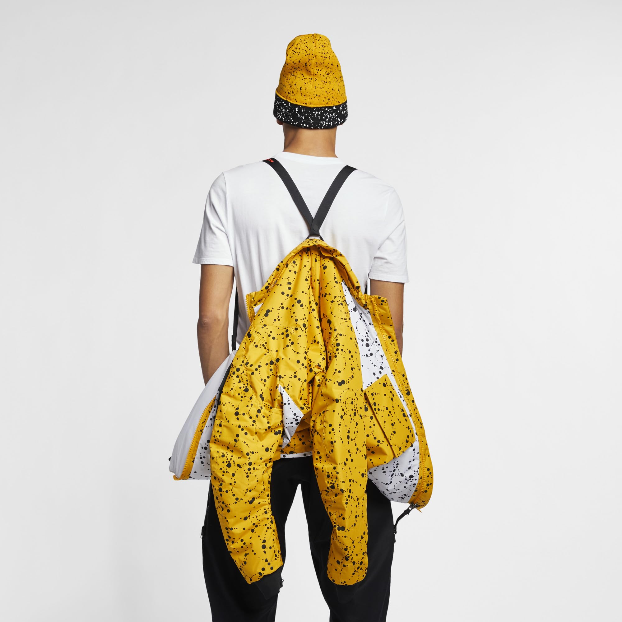 Nike Lab ACG Men’s Insulated Jacket (White/Yellow Ochre, XX-Large)
