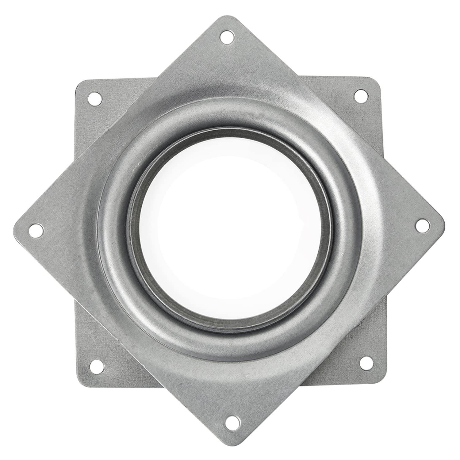 2 Pack 4" Lazy Susan Turntable 300 LBS pounds steel ball bearing rotating tray strong sturdy table cabinet low profile
