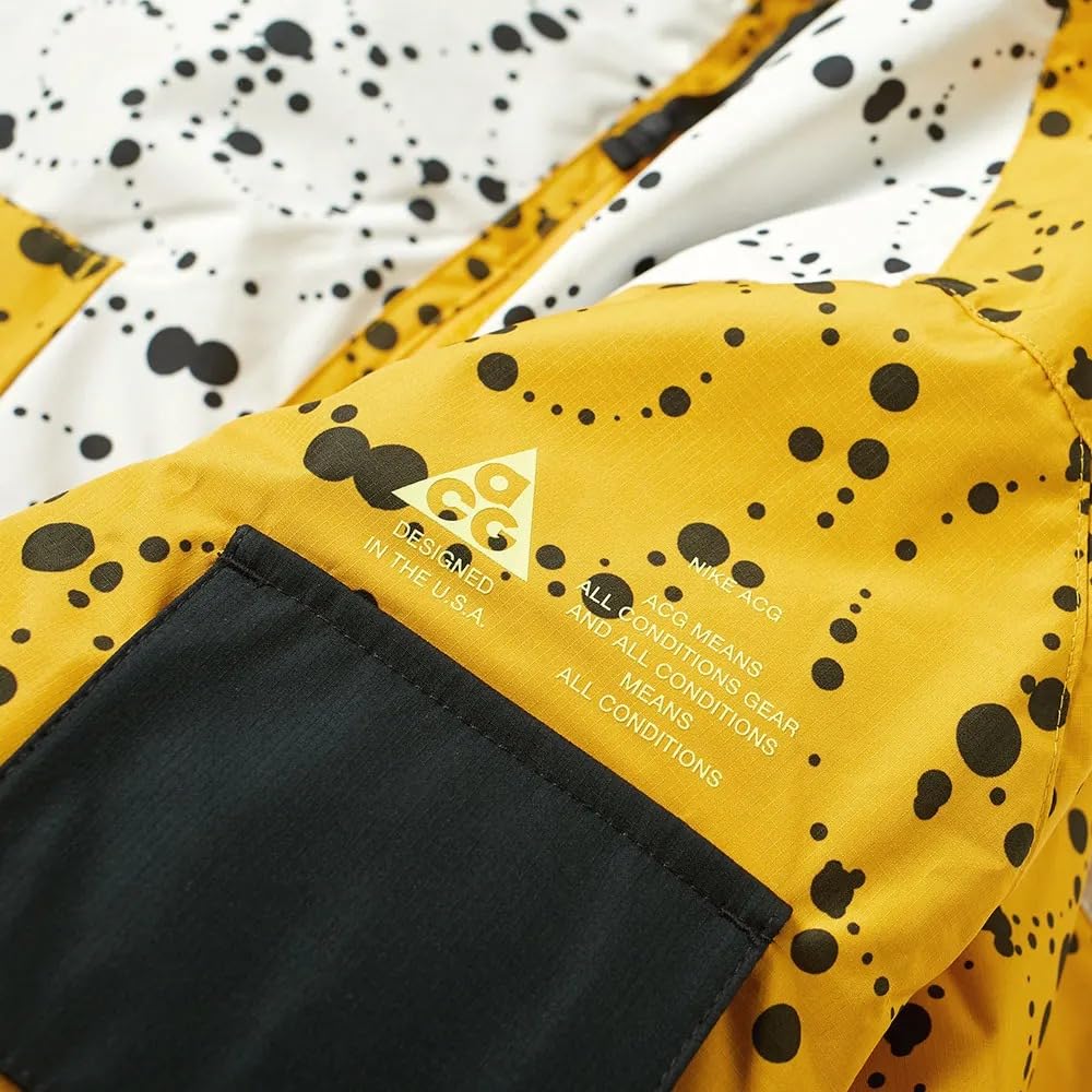 Nike Lab ACG Men’s Insulated Jacket (White/Yellow Ochre, XX-Large)