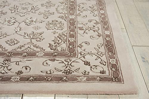 Nourison Regal Taupe Rectangle Area Rug, 8-Feet 6-Inches by 11-Feet 6-Inches (8'6" x 11'6")