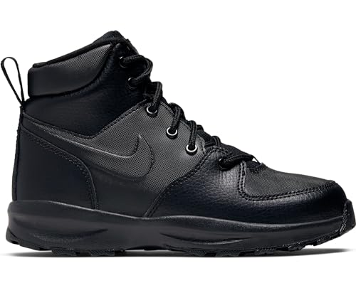 Nike Manoa LTR (Little Kid) Black/Black/Black