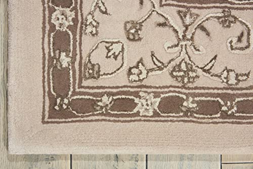 Nourison Regal Taupe Rectangle Area Rug, 8-Feet 6-Inches by 11-Feet 6-Inches (8'6" x 11'6")