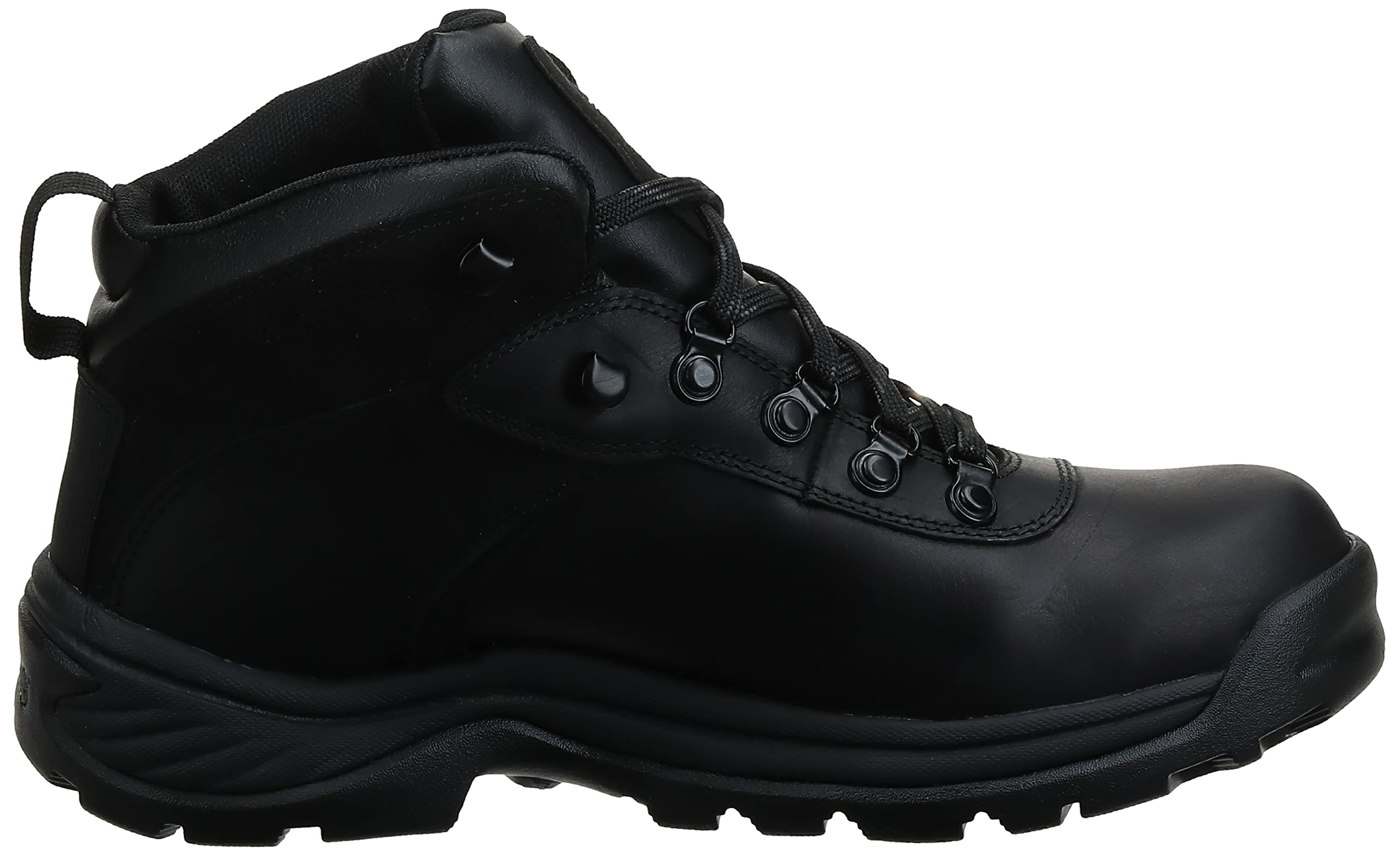 Timberland Men's Flume Mid Waterproof Hiking Boot, Black, 13
