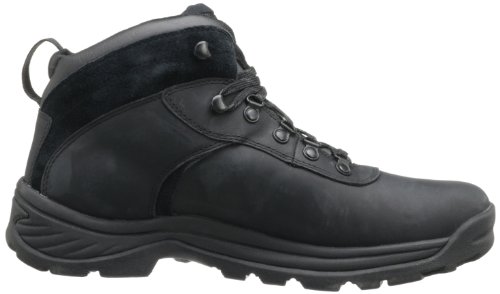 Timberland Men's Flume Mid Waterproof Hiking Boot, Black, 13