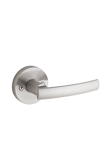 Kwikset 91540-016 Sydney Round Hall/Closet Lever, Satin Nickel