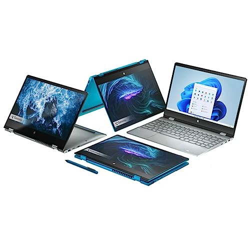 Gateway 2-in-1 Elite Notebook, 14.1" Touchscreen IPS FHD Display, 11th Gen Intel Core i7-1165G7, 8GB RAM, 1TB SSD, Backlit Keyboard, THX Spatial Audio, 2MP Camera, WIFI6, USB-C, Win 11 Pro