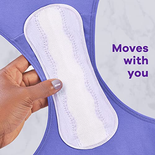 Always Xtra Protection Daily Feminine Panty Liners for Women, Long Length, Fresh Scent, 72 Count x 4 Packs ((288 Count total)