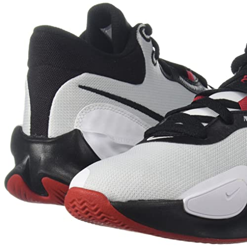 NIKE Men's Sneaker, White Black Pure Platinum, 12