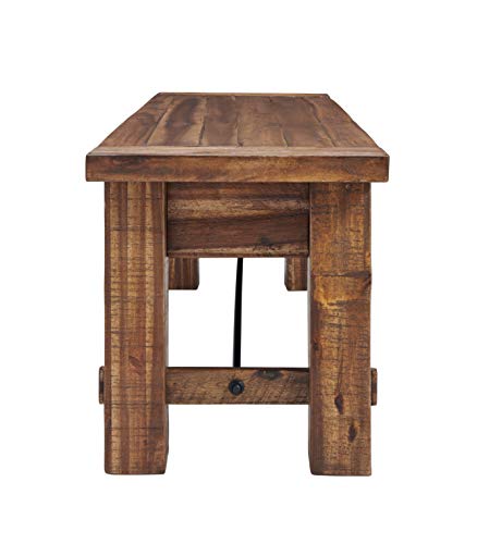 Alaterre Furniture Durango 60" L Wood Entryway/Dining Bench