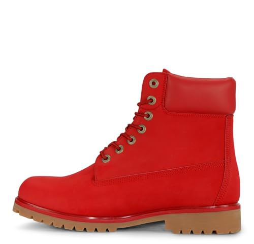 Lugz Men's Convoy Fashion Boot, Mars Red/Gum, 11