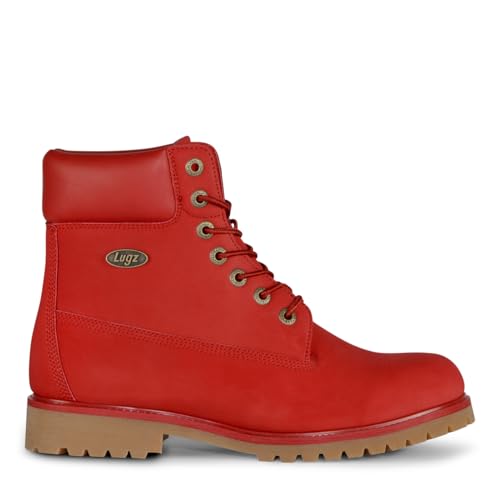 Lugz Men's Convoy Fashion Boot, Mars Red/Gum, 11