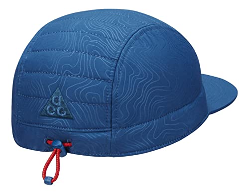 Nike ACG 5 Panel USA Dri-FIT Adjustable Hat Cap (Court Blue/White)