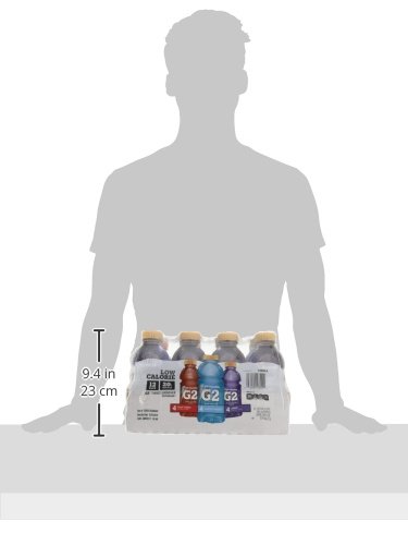 Gatorade G2 Thirst Quencher Variety Pack, 20 Ounce Bottles (Pack of 12)