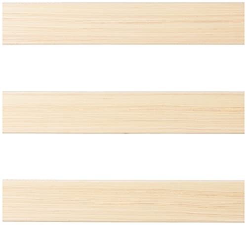 Zinus Deepak Easy Assembly Wood Slat 1.6 Inch Bunkie Board / Bed Slat Replacement, Twin