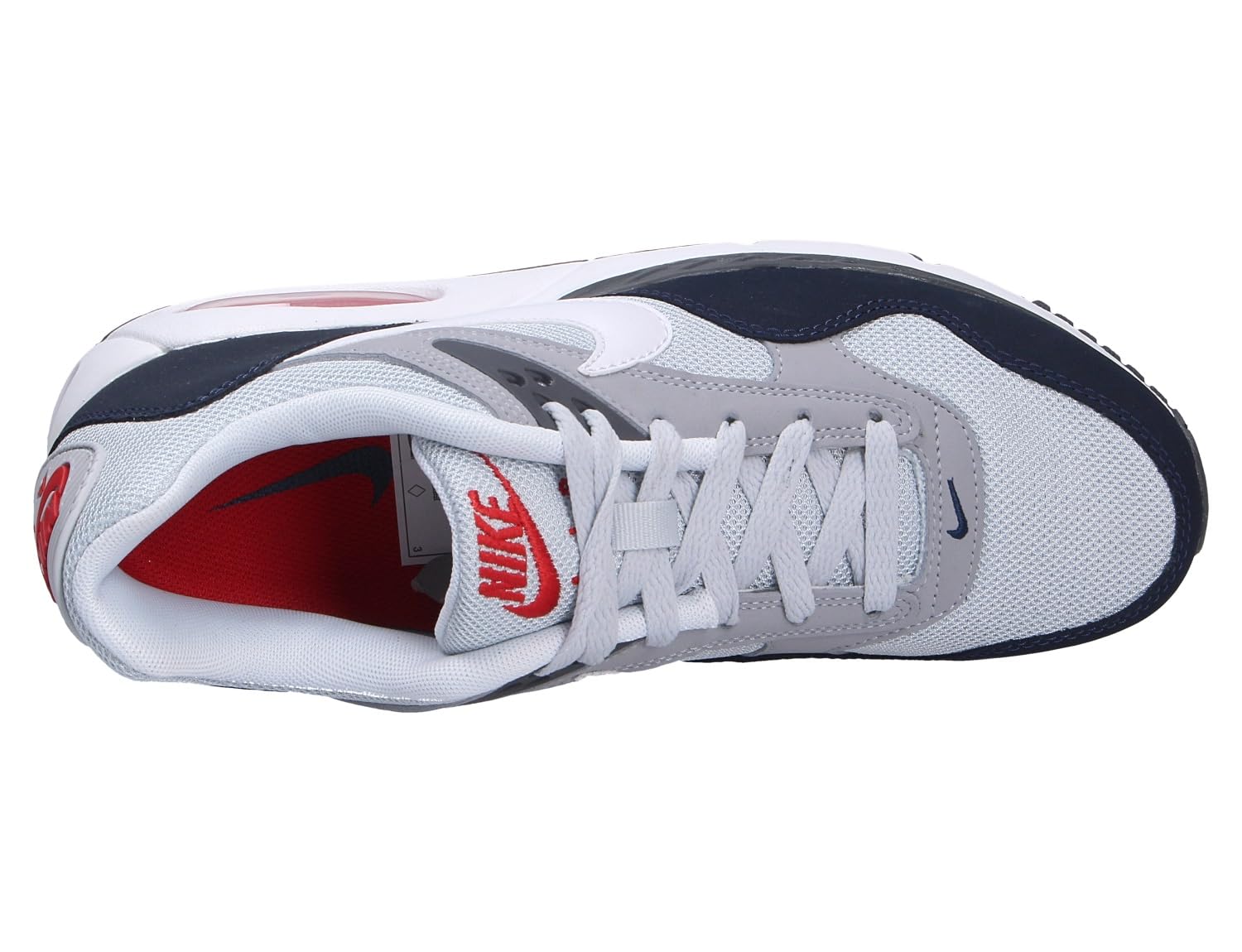 Nike Mens AIR MAX Correlate Low-Top Sneakers, Pure Platinum/White-Obsidian, 11.5 M US