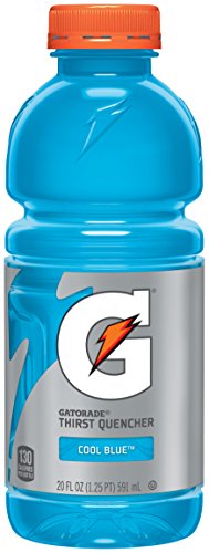 Gatorade Sports Drink, Cool Blue, 20oz 4pk Bottles